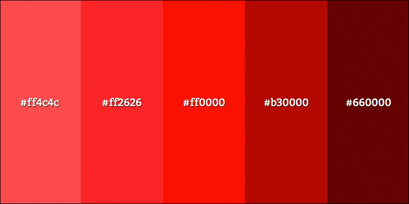 Dark Red Color Code